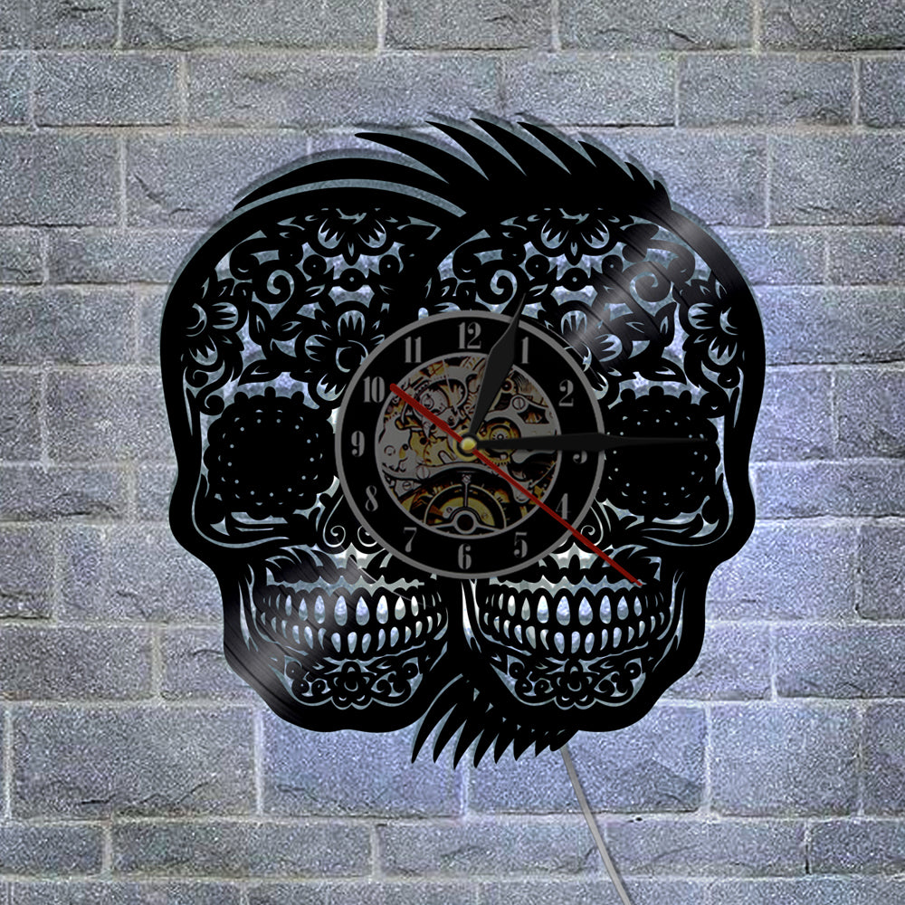 skull rockabilly