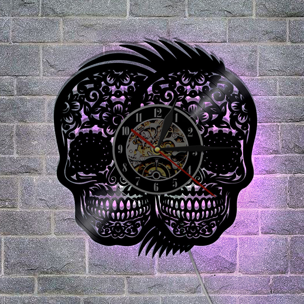skull rockabilly
